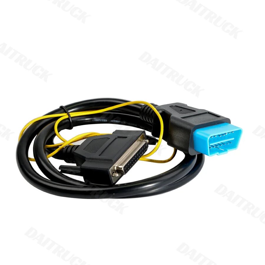 Диагностический кабель OBD2 для программатора автомобильных ключей CGDI MB OBDII 16-контактный соединительный кабель Линия подключения OBD