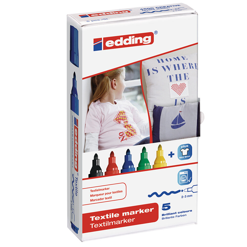 Маркеры Edding 5 шт.