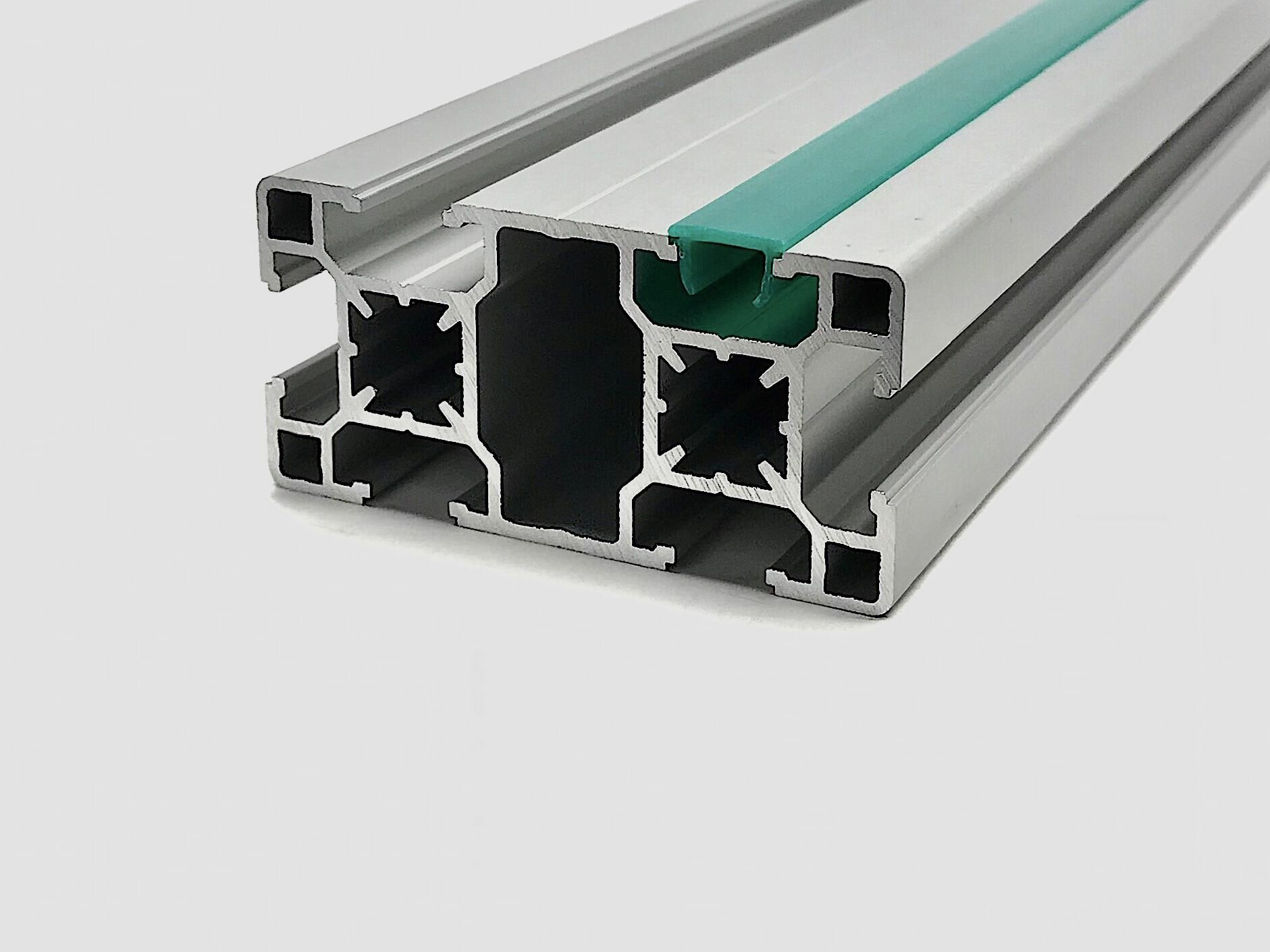 Заглушка для паза 8 мм, (зеленая), A294 / 1000 мм - 12 шт / соберизавод