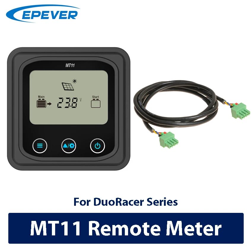 EPever MT-11 ЖК-дисплей для мониторинга солнечного контроллера DuoRacer
