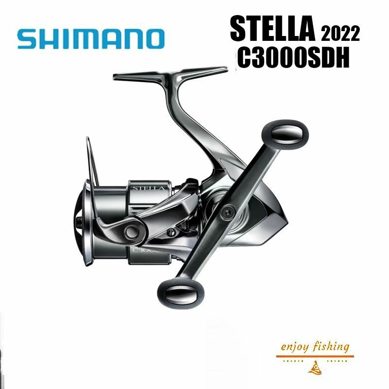 SHIMANO STELLA 2022 C3000SDH премиальная катушка для спиннинга мощность плавность надёжность
