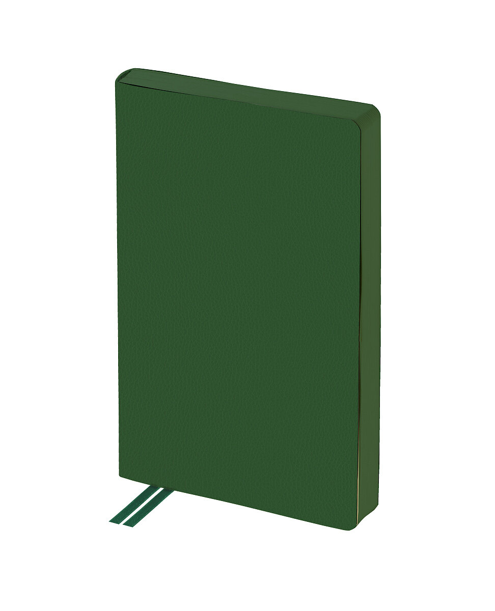 Ежедневник Bruno Visconti недатированный А5 (142 х 212 мм) "MEGAPOLIS NAPPA FLEX" (зеленый)
