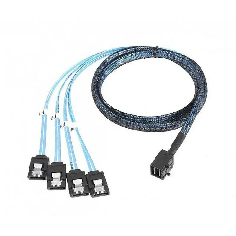 Кабель интерфейсный LSI SERVER ACC CABLE MINI-SAS HD/TO SATA DATA CBL-SFF8643-SATASB-10M 1m L5-00221-001