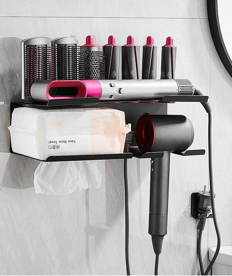 Настенный держатель для фена и стайлера Dyson-