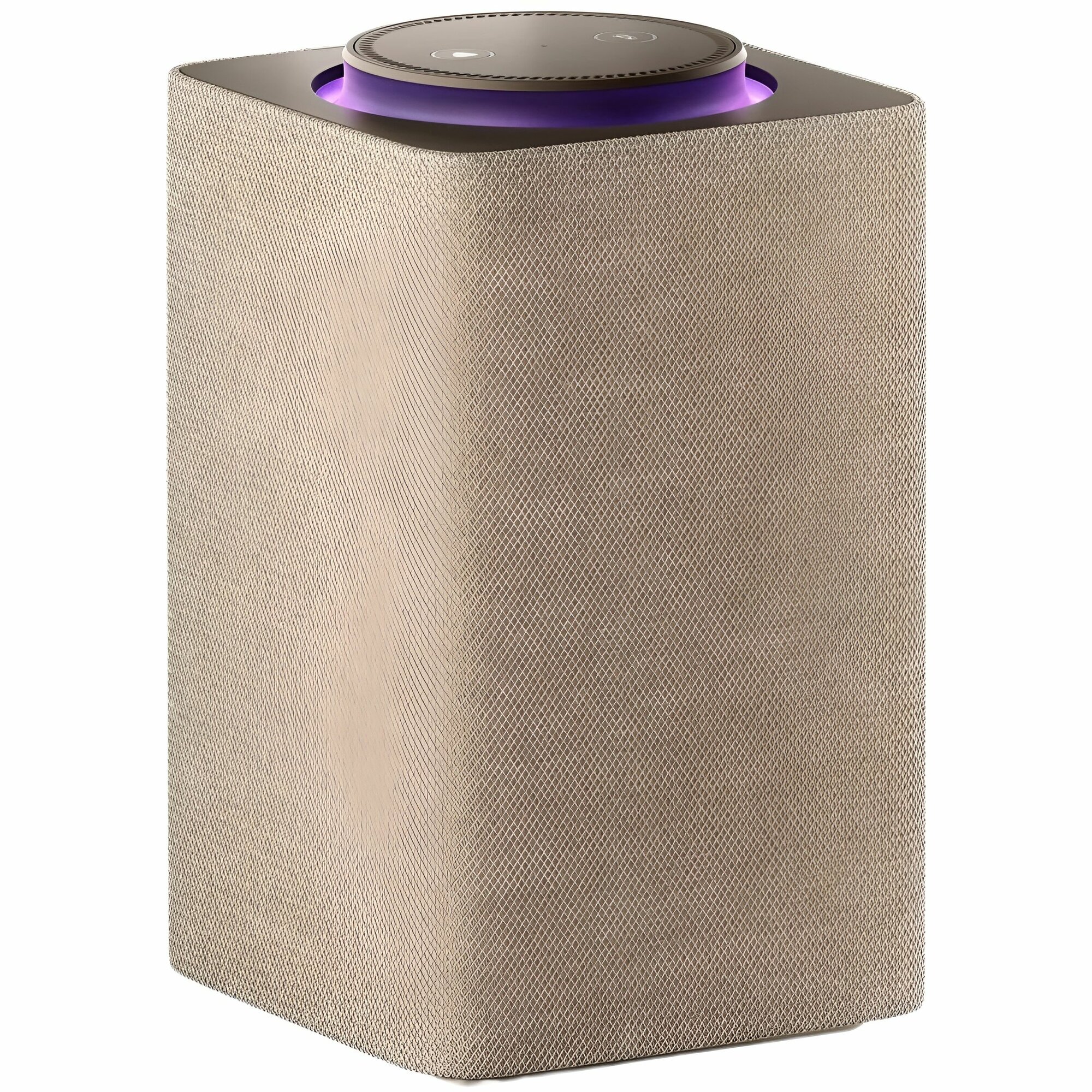 Умная колонка яндекс Станция Макс Zigbee, 65Вт, с Алисой на YaGPT, бежевый