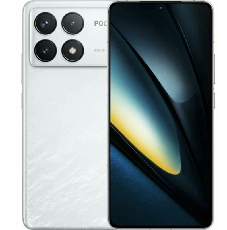 Смартфон Xiaomi Poco F6 Pro 5G, 12/256Gb, Global, White (Белый)
