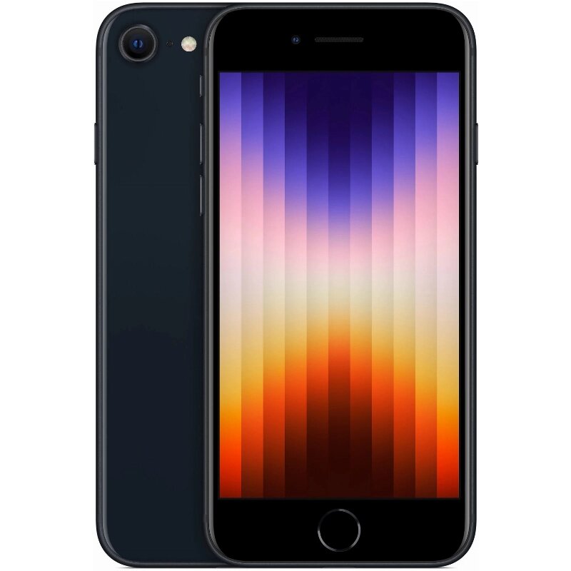 Смартфон Apple iPhone SE 2022 256 ГБ, Black, черный