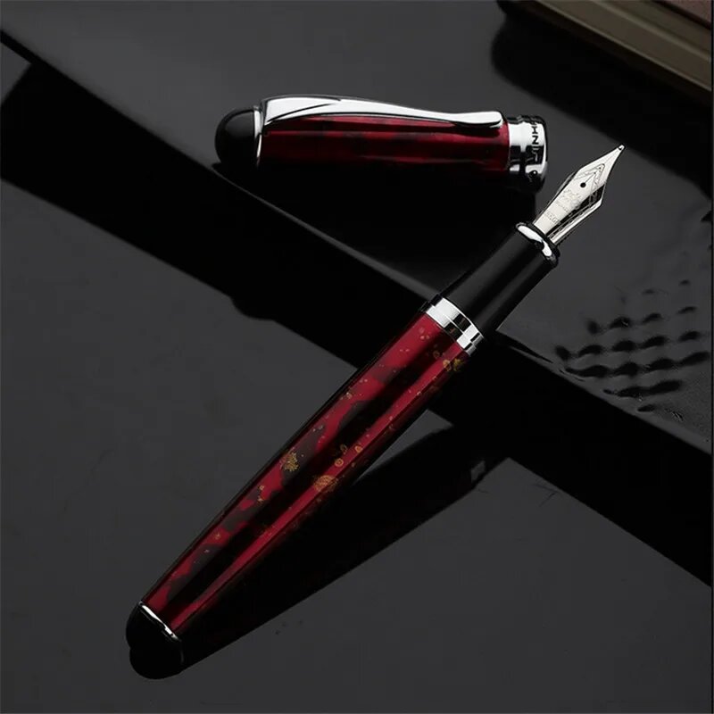 Перьевая ручка JINHAO 750, бордовый цвет, A