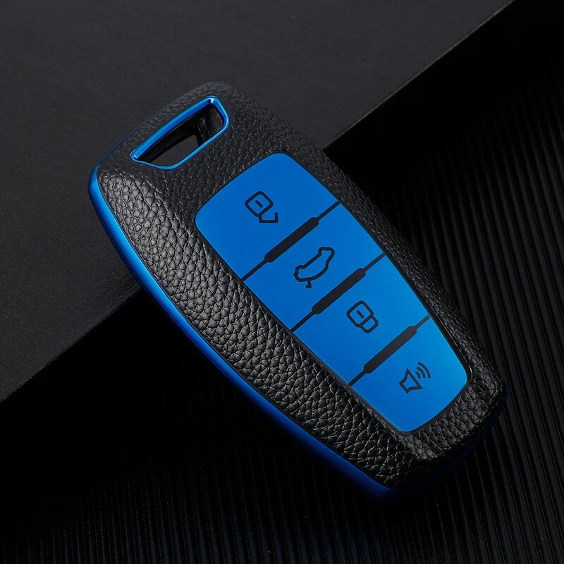 Чехол для ключей Great Wall Haval blue key cover