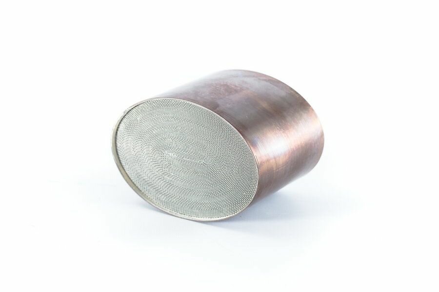 Универсальный катализатор OVAL 158мм*108мм*110мм металл Е-5 , 400 ячеек,1,8л оригинал