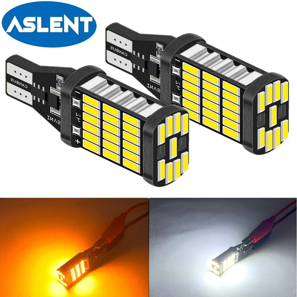 Светодиодные лампы заднего хода для Lada Granta, Niva, Priora, Kalina, Xray Vesta, 2 шт. Белый