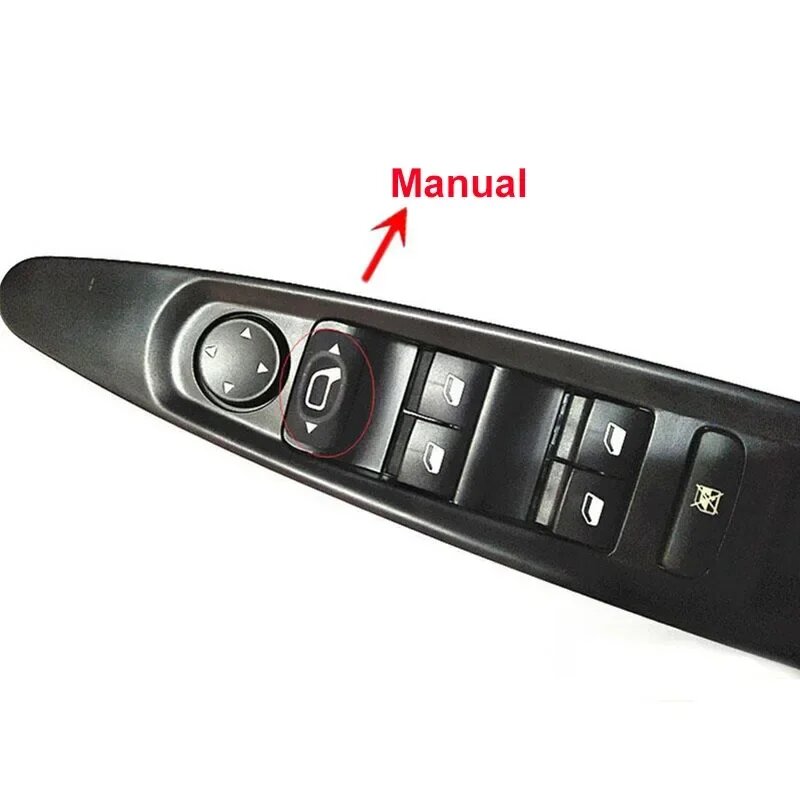 Переключатель управления стеклоподъемником автомобиля для Citroen C4 2004-2007 2008 2009 2010 OEM 6554HA Manual Rearview