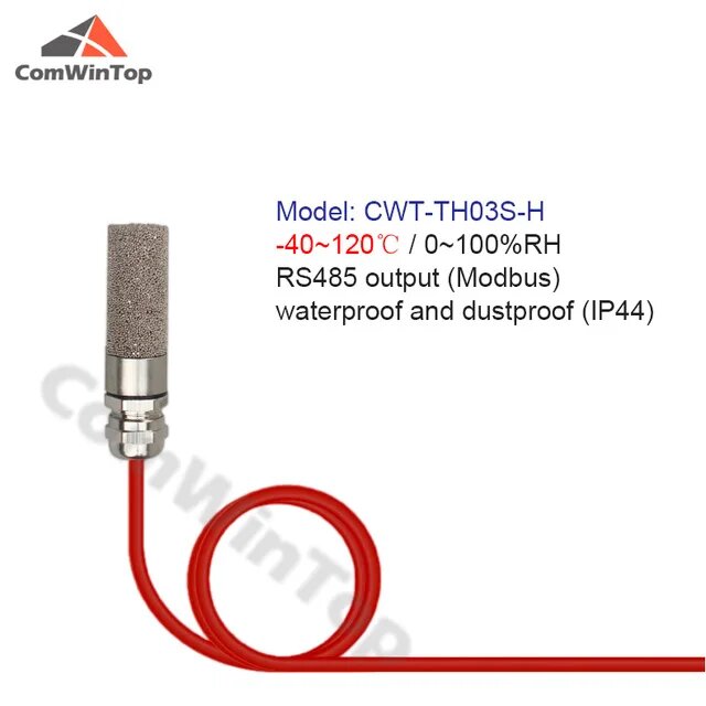 ComWinTop CWT-THxxS Водонепроницаемый датчик температуры и влажности RS485 Modbus CWT-TH03S-H