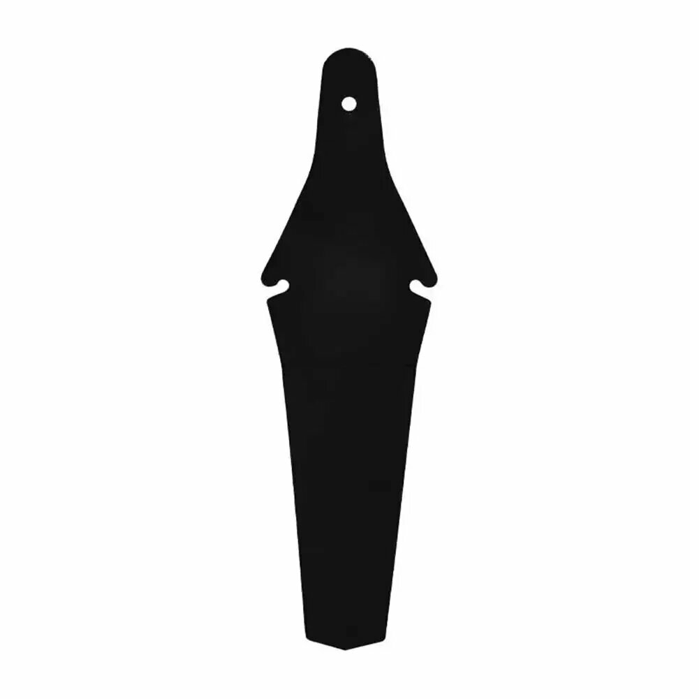 Пластиковое велосипедное крыло MTB 33 см Черный, Black