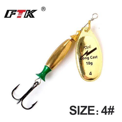 Блесна FTK Long Cast 18g, 4#, jinse4