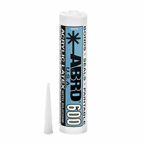 Герметик акриловый abro 600 белый 310 мл Abro AS600WH