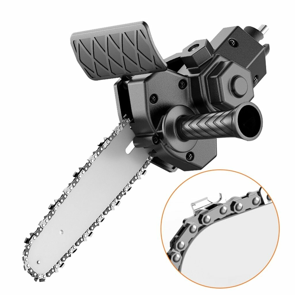 (1 комплект) 6-дюймовый бытовой портативный мини-адаптер для электрической цепной пилы