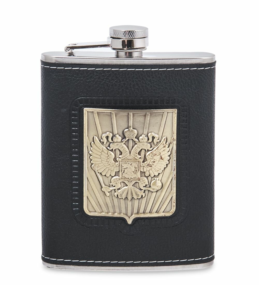 Фляжка 'Герб России' 250 мл