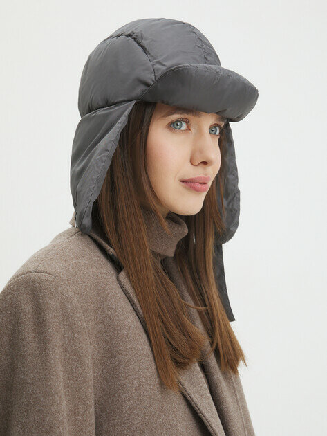 Шапка-ушанка для женщин