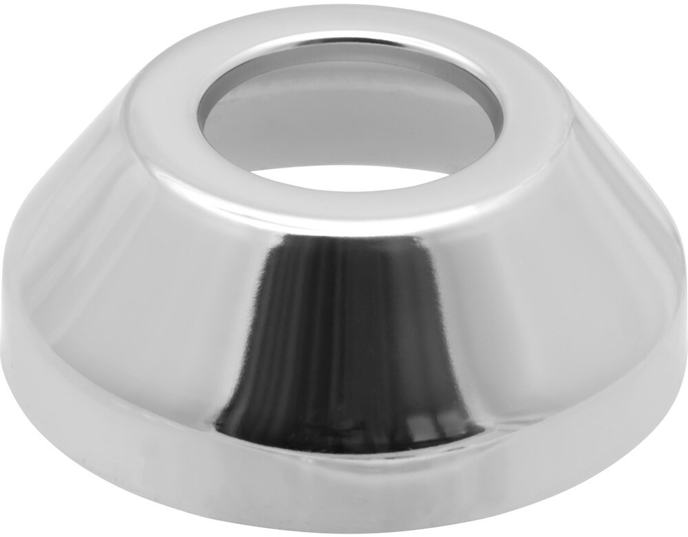 Чашка отражатель MasterProf / МастерПроф декоративная, из нержавеющей стали, серая, диаметр отверстия 32мм, 1шт. / сантехника