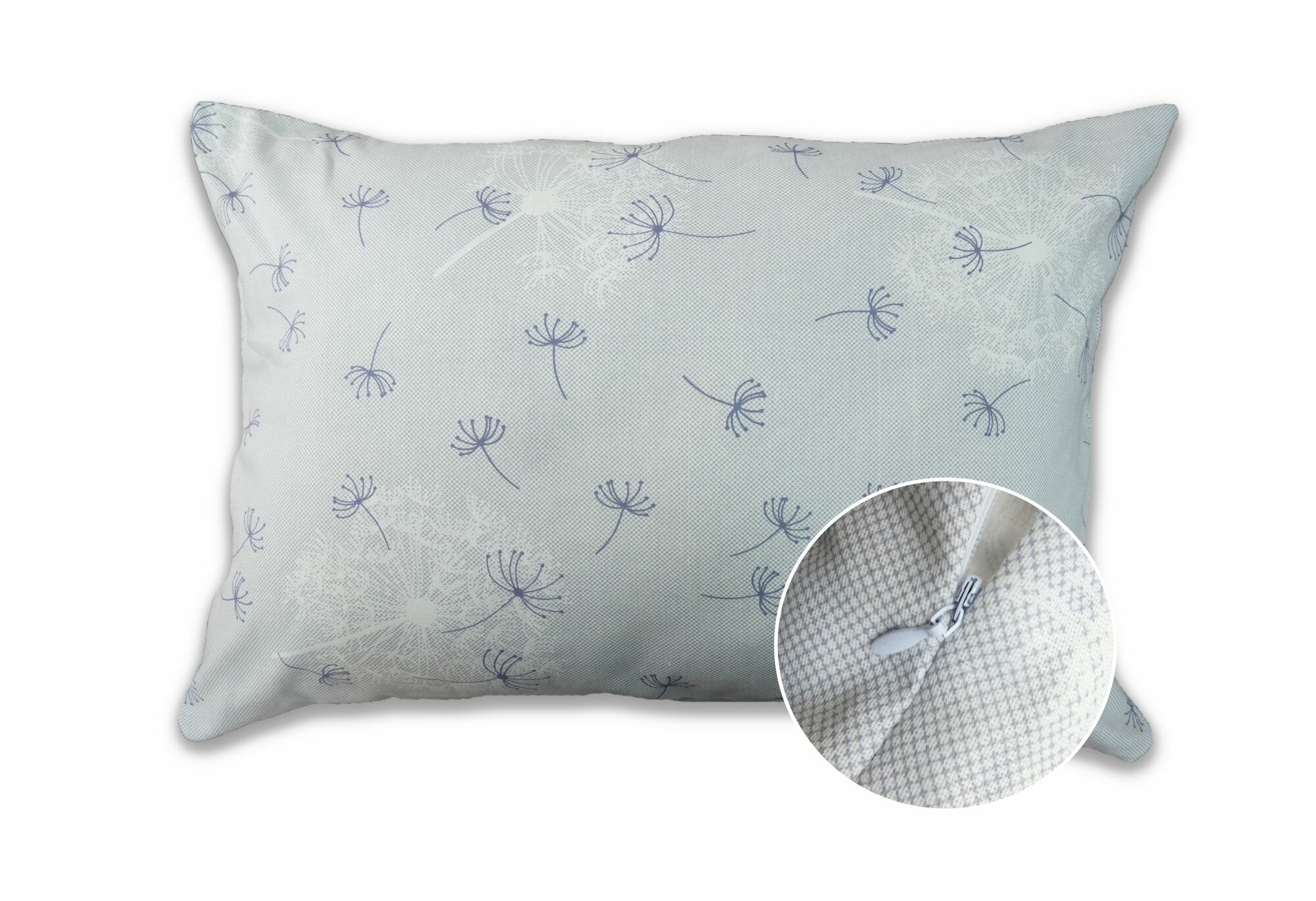 Наволочка Kerimov GROUP, хлопок 100%, 50x70 см, на молнии, гипоаллергенная