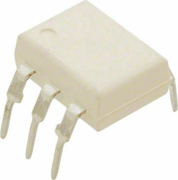 Оптрон ONSEMI 4N27M THT Каналы 1 Вых транзисторный Uизол 7,5кВ Uce 30В 1 шт