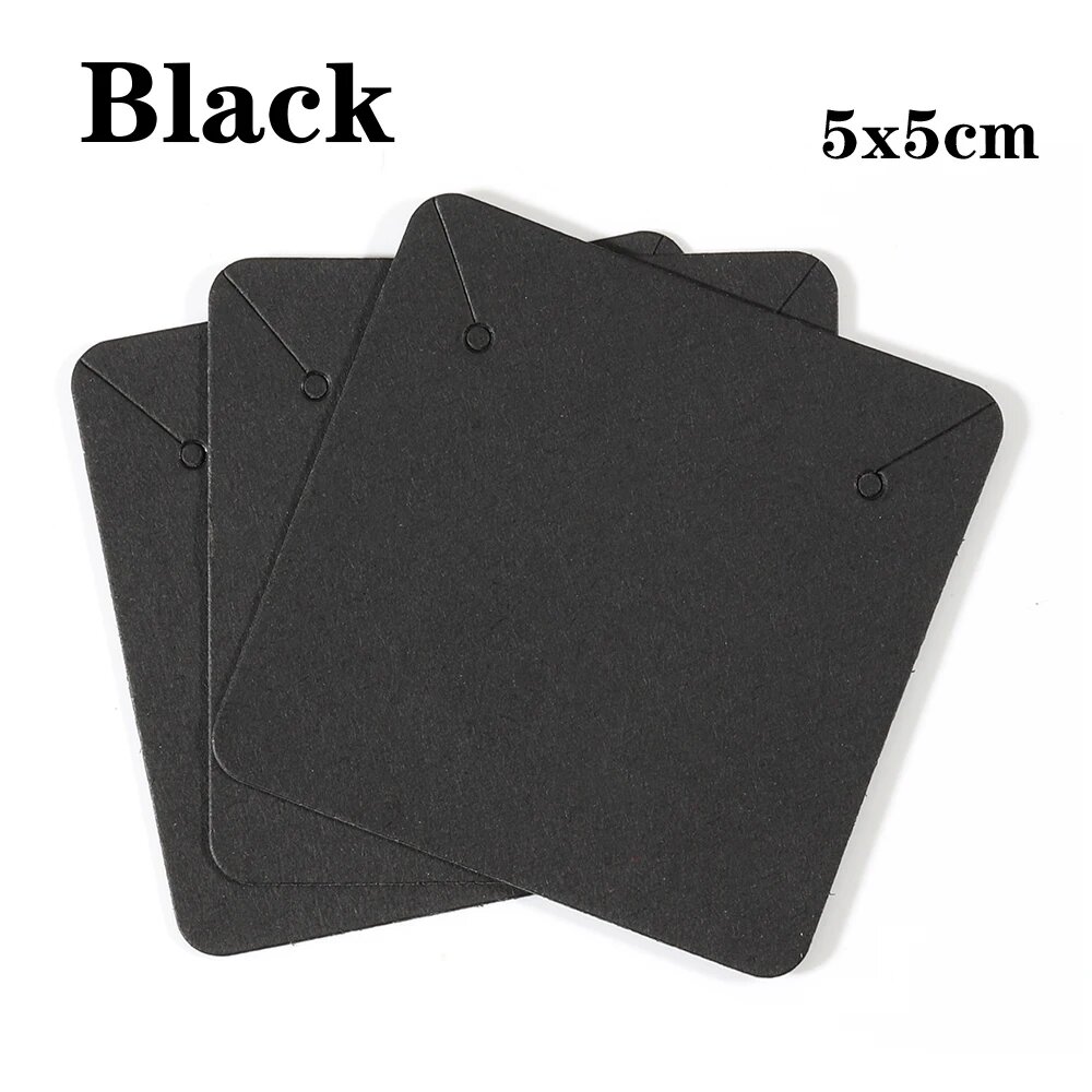 MINGXUAN Карты для ожерелий 50 шт. Черный, Black