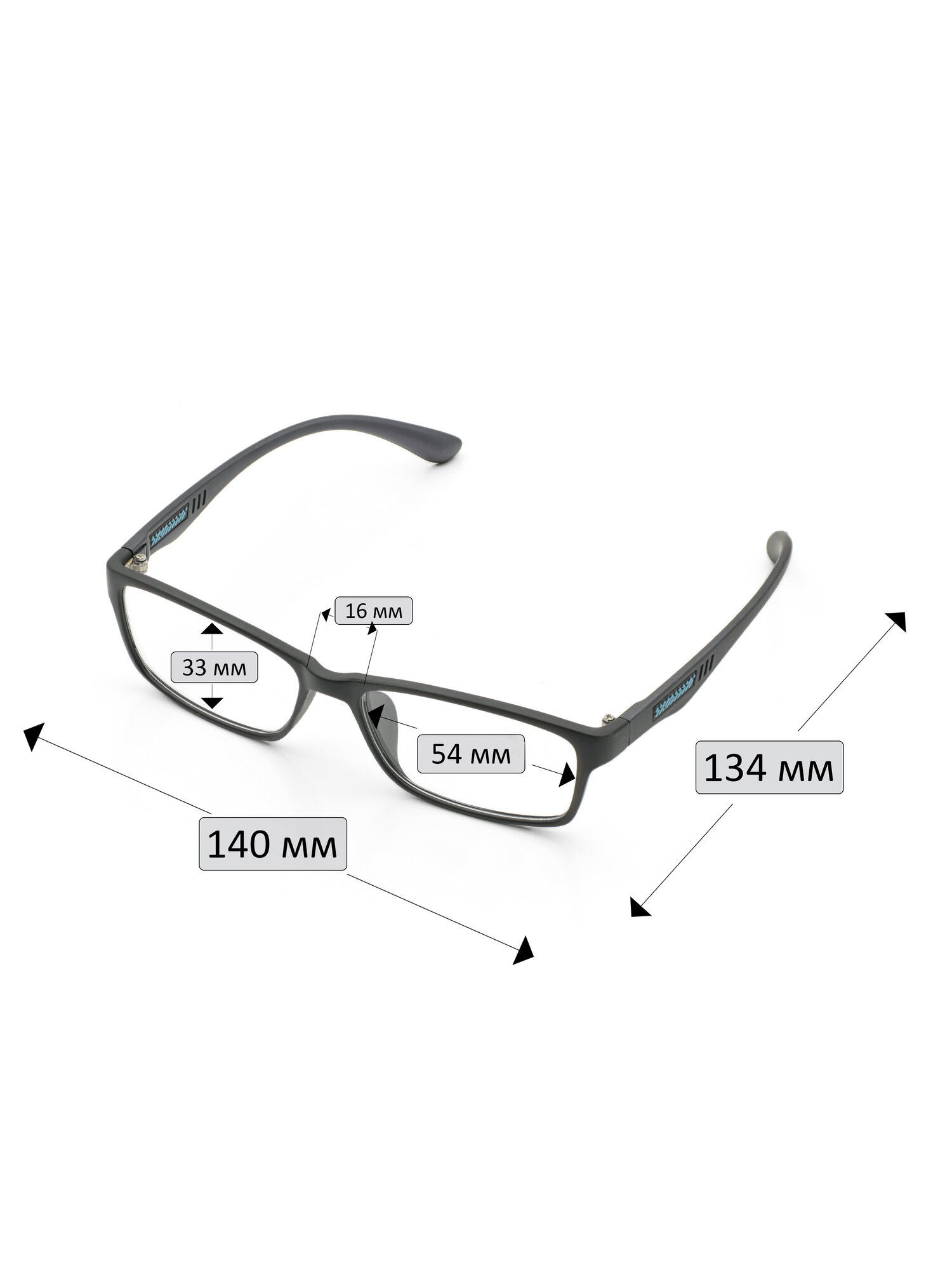 Оправа для очков унисекс карбон Nikitana N3811 C1