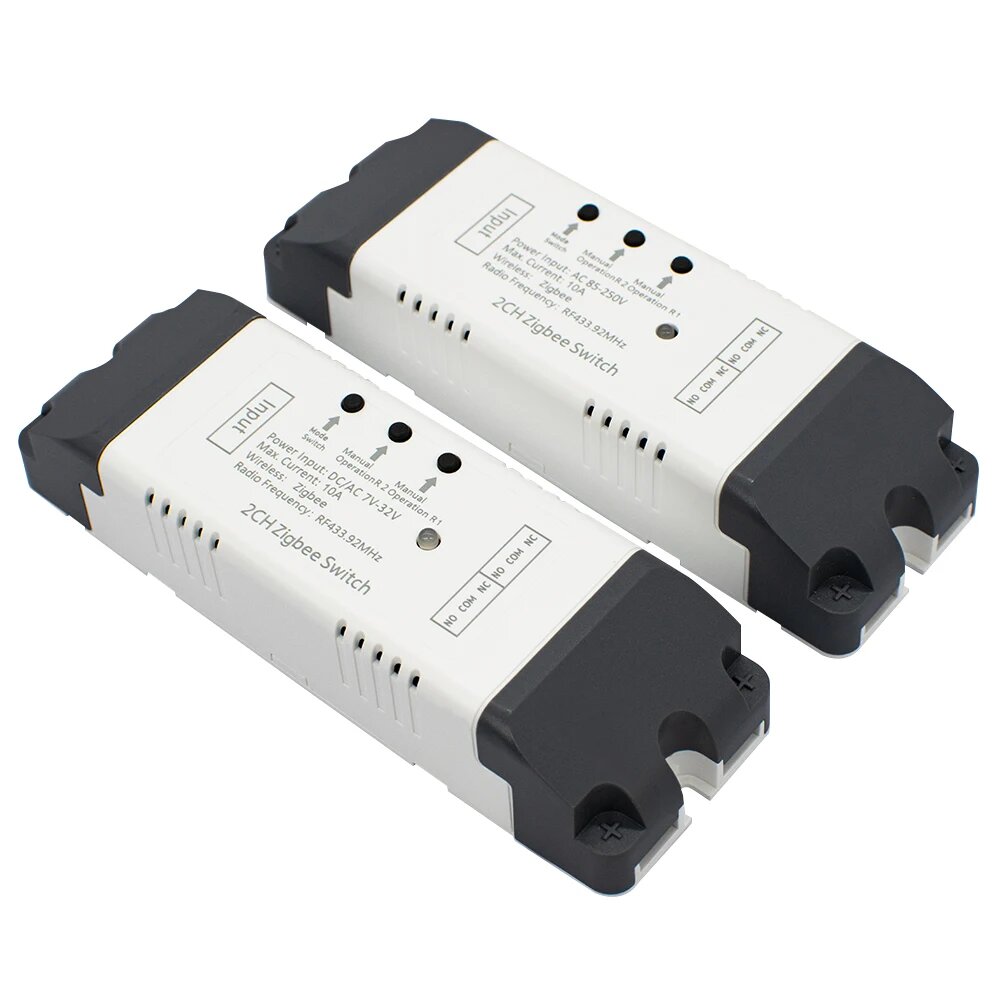 2CH Zigbee Switch 85-250V 10A — фото 1
