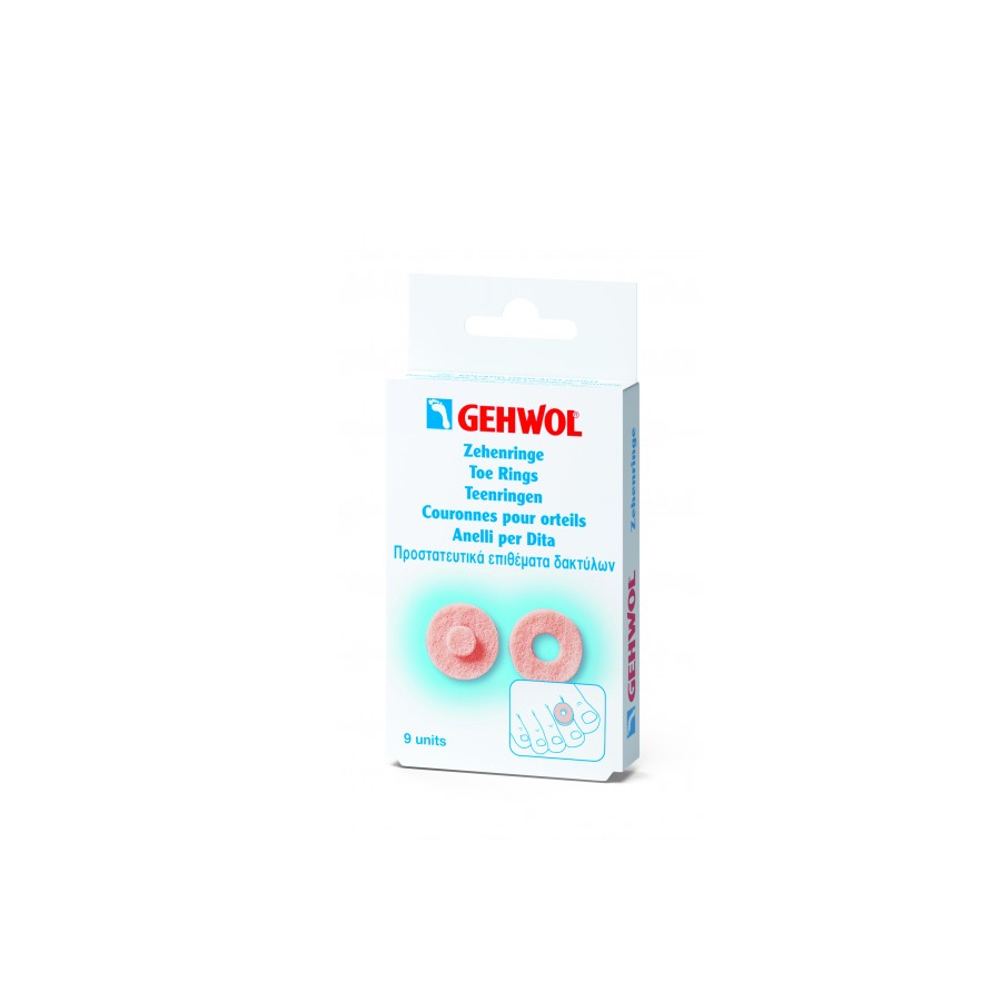 Gehwol Toe Rings Round - Круглые кольца 9 шт