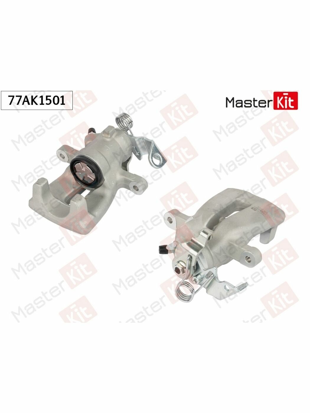 Тормозной суппорт задний правый MasterKit 77AK1501 для Opel ASTRA, Chevrolet ASTRA