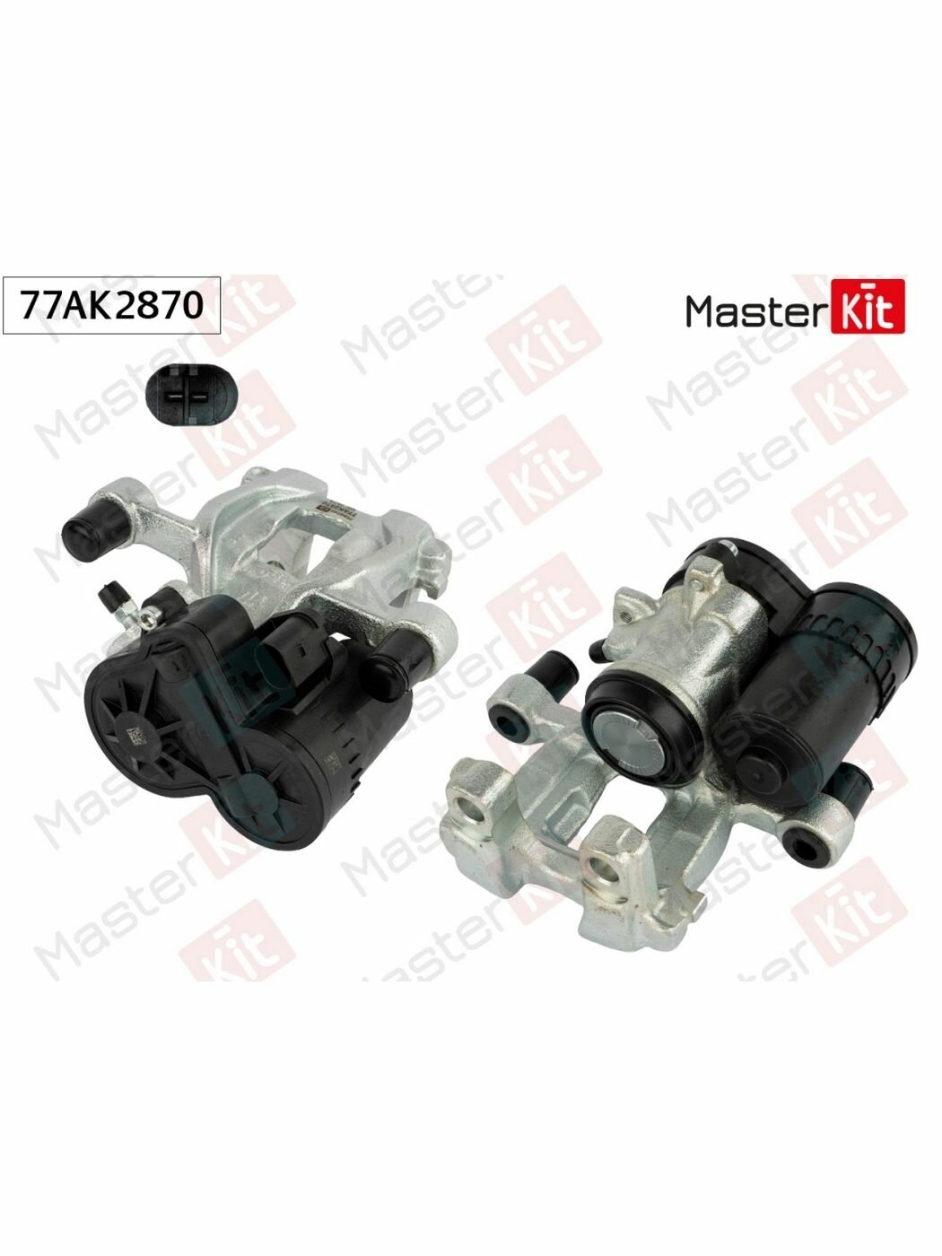 Тормозной суппорт задний правый MasterKit 77AK2870 для BMW X1, X2, MINI Clubman