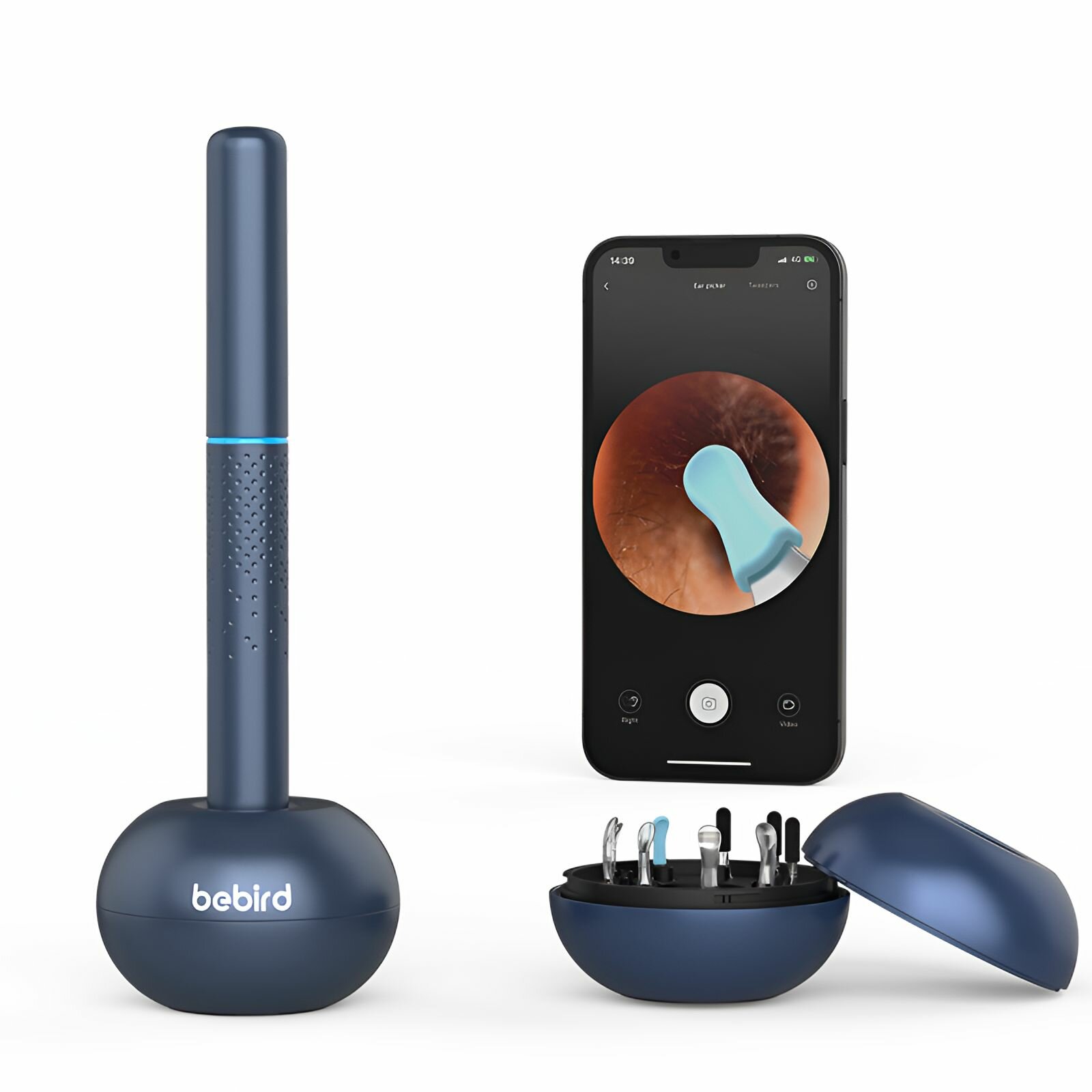 Умная ушная палочка с камерой Bebird Smart Visual Ear Cleaner M9S Blue