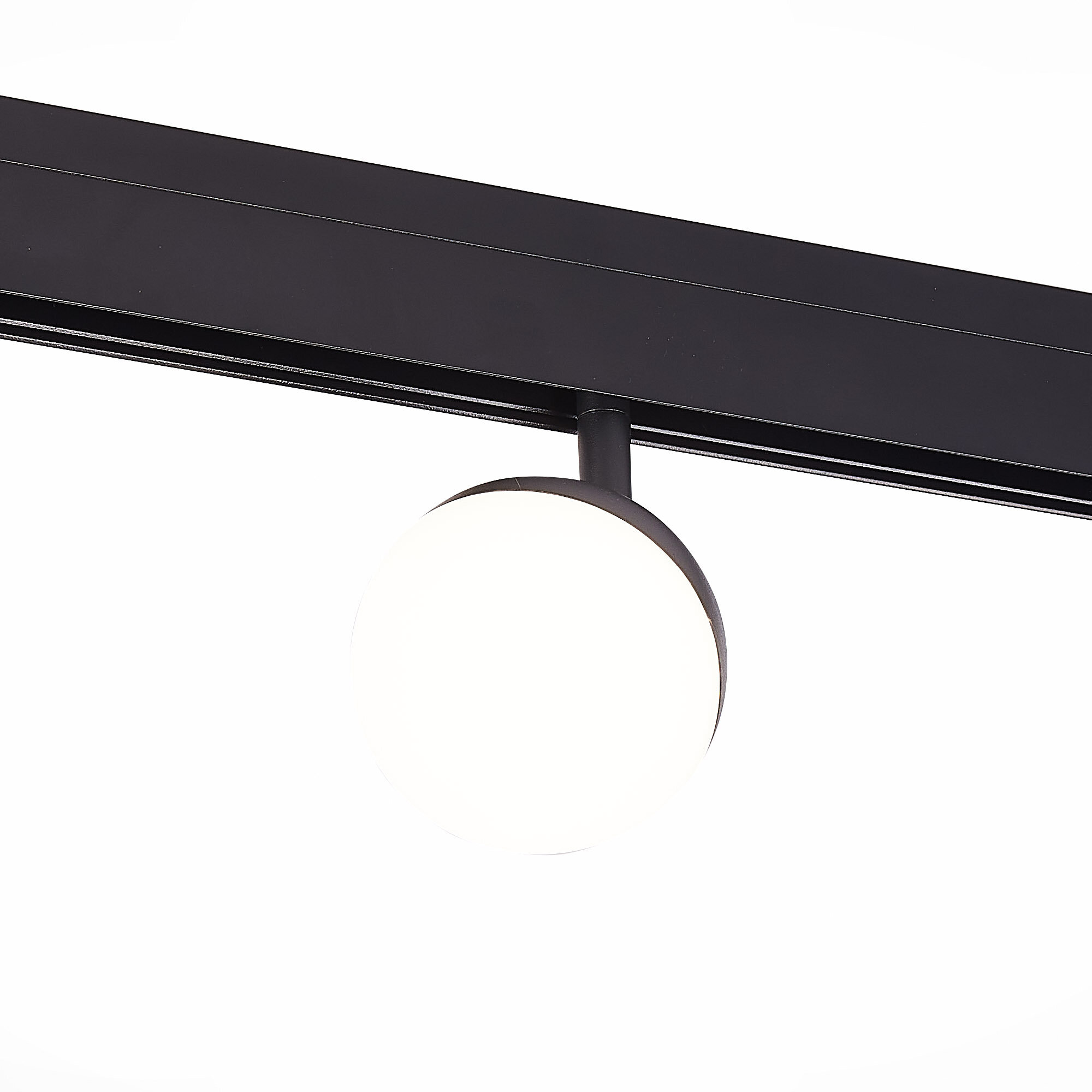 Магнитный трековый светильник светодиодный черный, белый, ST LUCE SKYLINE 48, ST358.436.07