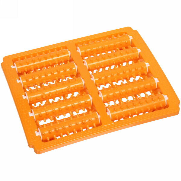 Массажер для ног Sportage роликовый "Grateful feet" 26х22 см, оранжевый