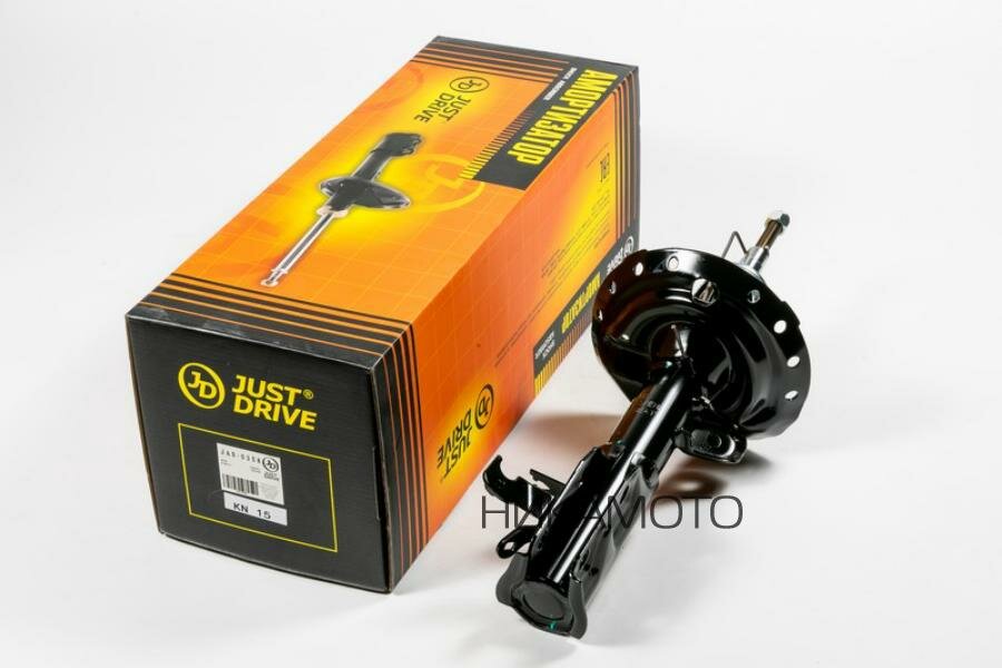 JUST DRIVE JAS0358 Стойка газомасляная предняя правая /338001/ HONDA Fit 09-, Insight 12-, Jazz 08-;