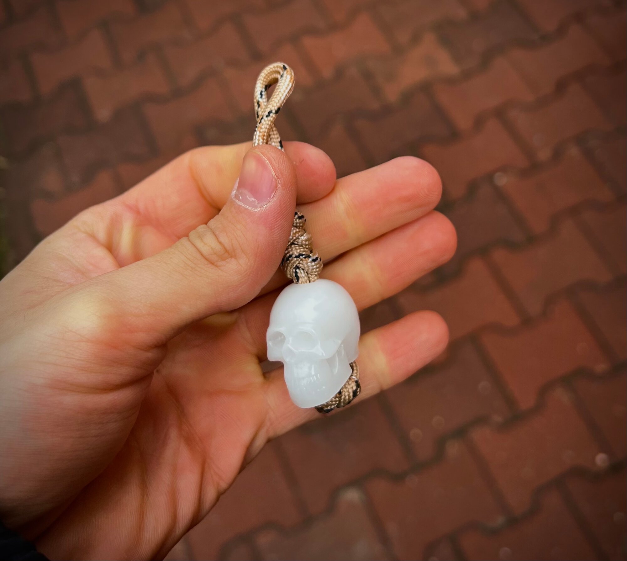 Темлячная бусина Череп