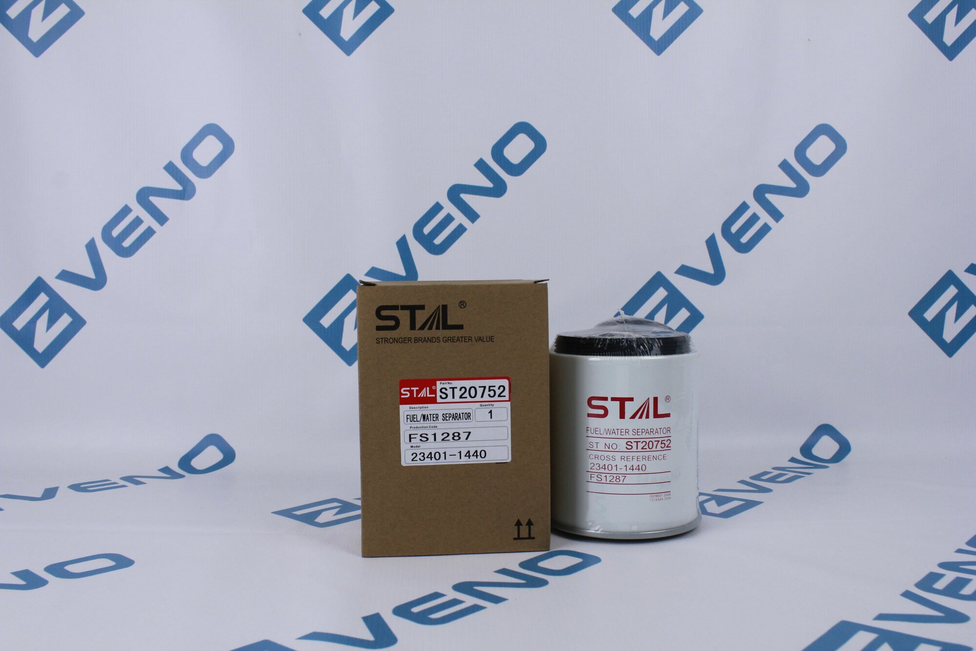 Фильтр топливный STAL ST20752 (FS1287; P550730; 23401-1440; BF1223; WK11421X; R60P; CX1360) Ford New Holland Volvo Man