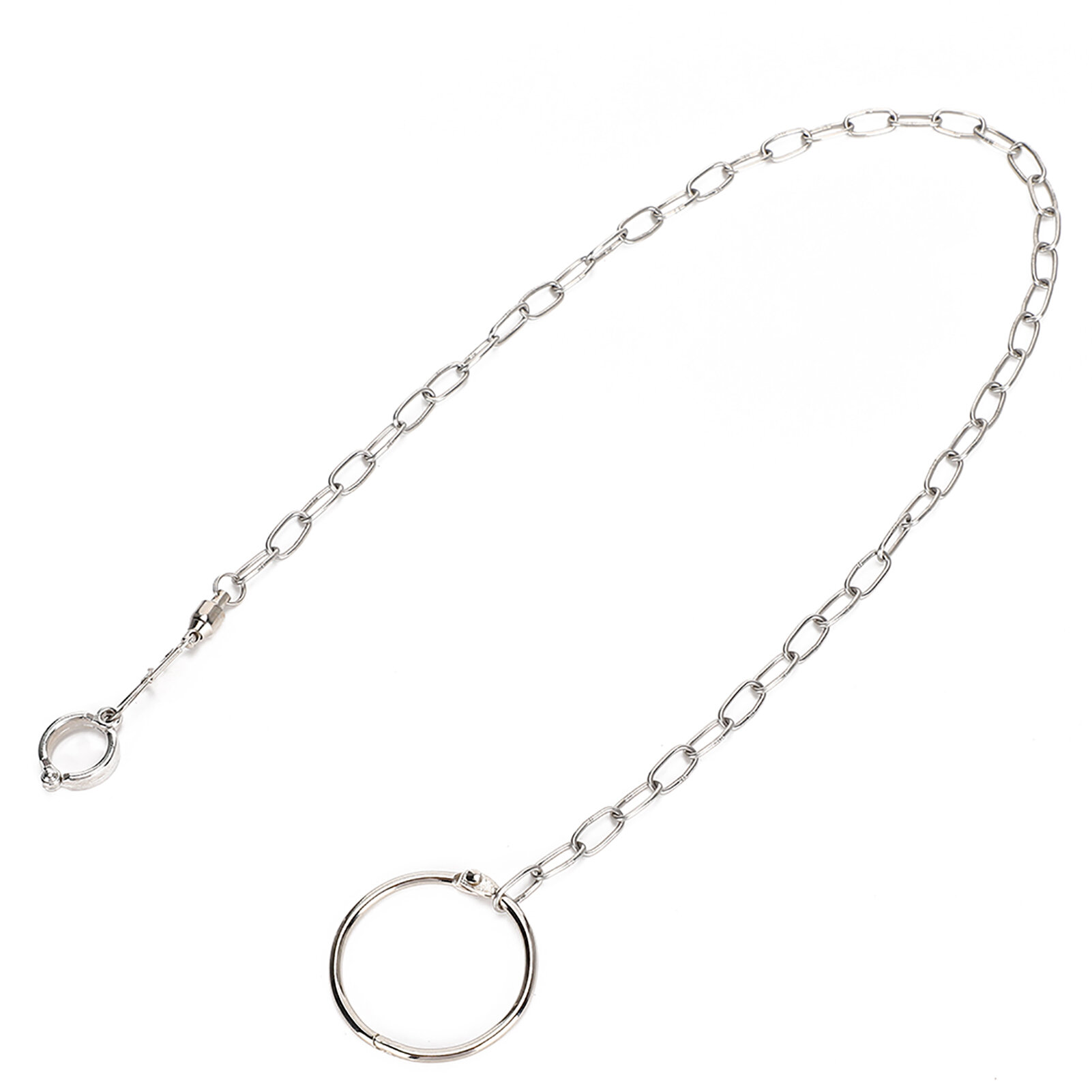 Нержавеющая стальная разделенная цепь для ног для большого попугая, обучающее кольцо для ног для птиц, попугаев