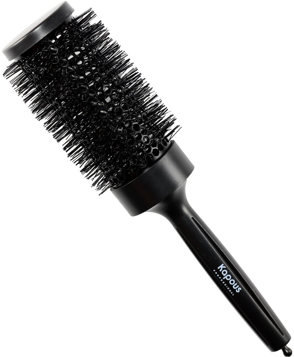 Брашинг Kapous с керамическим покрытием, с наконечником, 44 мм