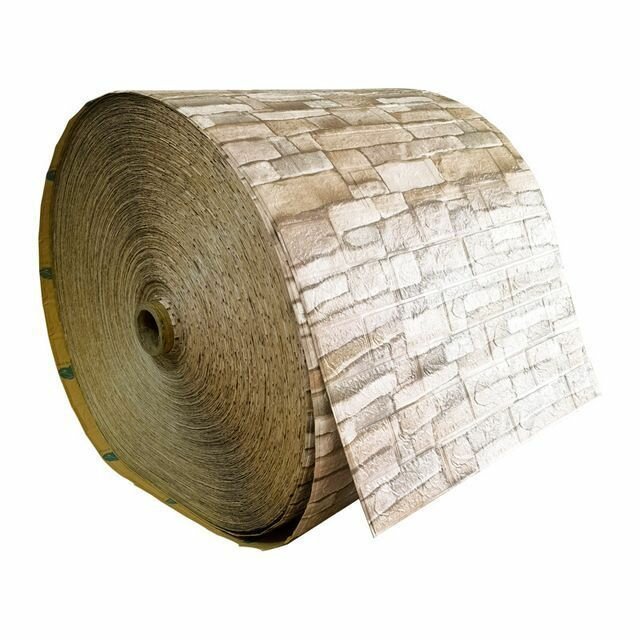 Обои Самоклеящиеся 3D - Стереостены,70cmx10m Обшитые Жилыми Комнатами, Украшенные Серой, Водонепроницаемой И Влагонепроницаемой.