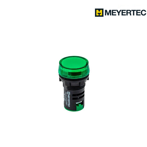 Сигнальная лампа MEYERTEC MT22-S63, зеленый, LED, 220В, IP65