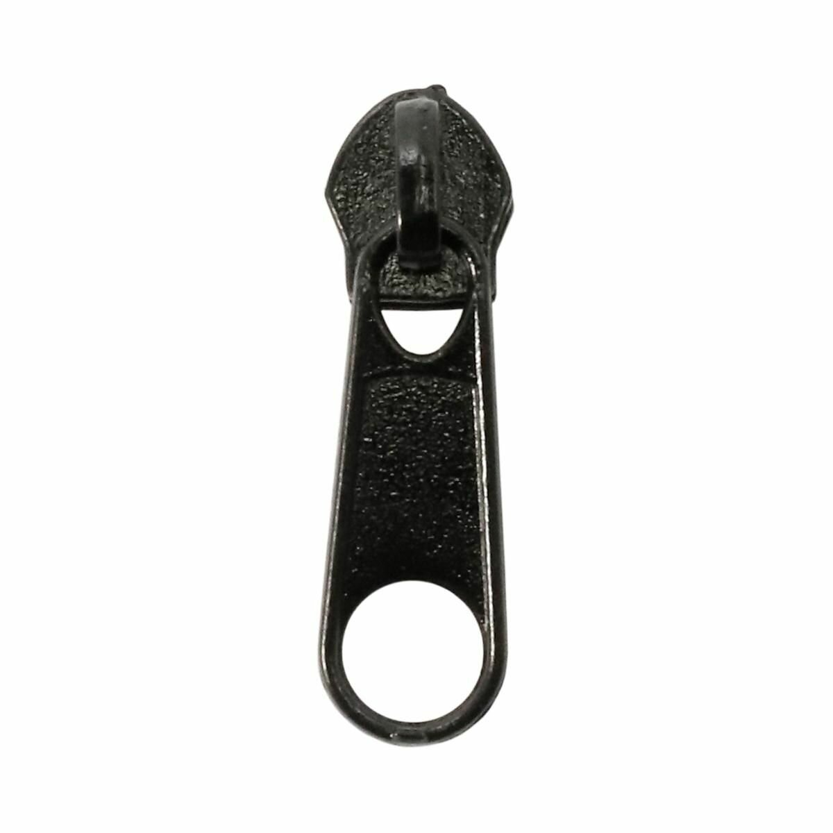 Слайдеры для молнии айрис N/L, для витой, Т5, цвет 580, черные, 0292-0009, 100 шт