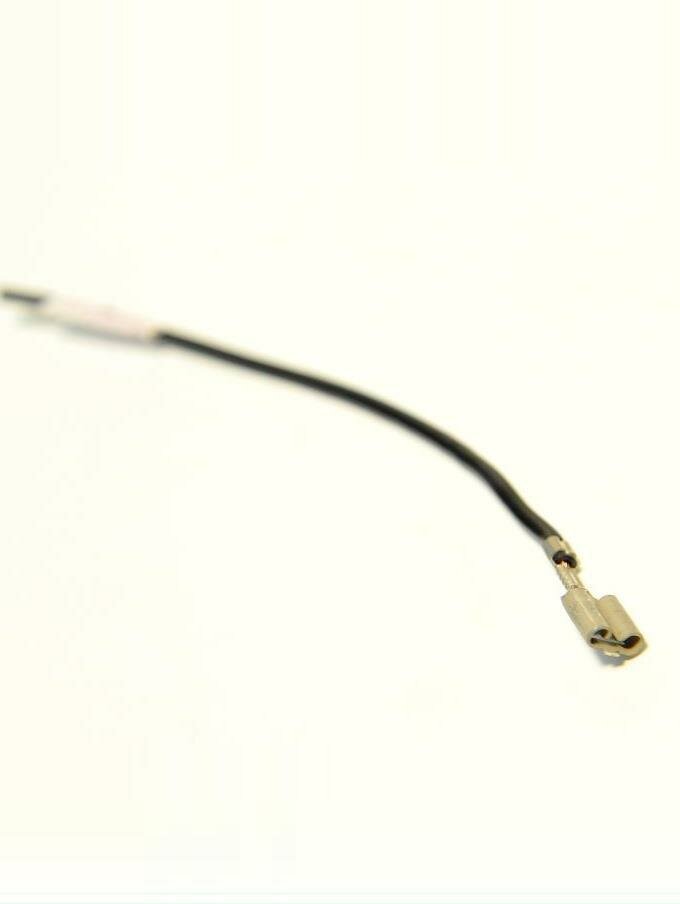 Клемма плоская с проводом (мама) 6,3мм