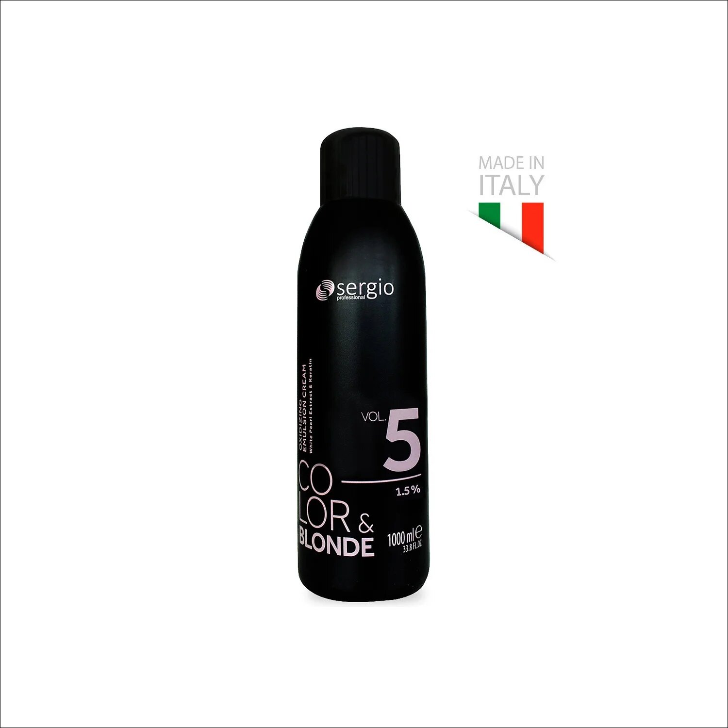 Крем-окислитель 1.5% (5vol) 1000мл, sergio professional
