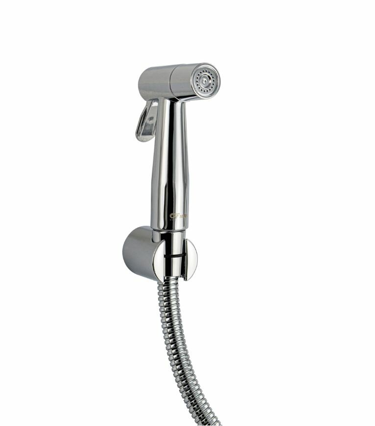 Набор для биде - гигиеническая лейка, шланг, кронштейн, из АБС пластика