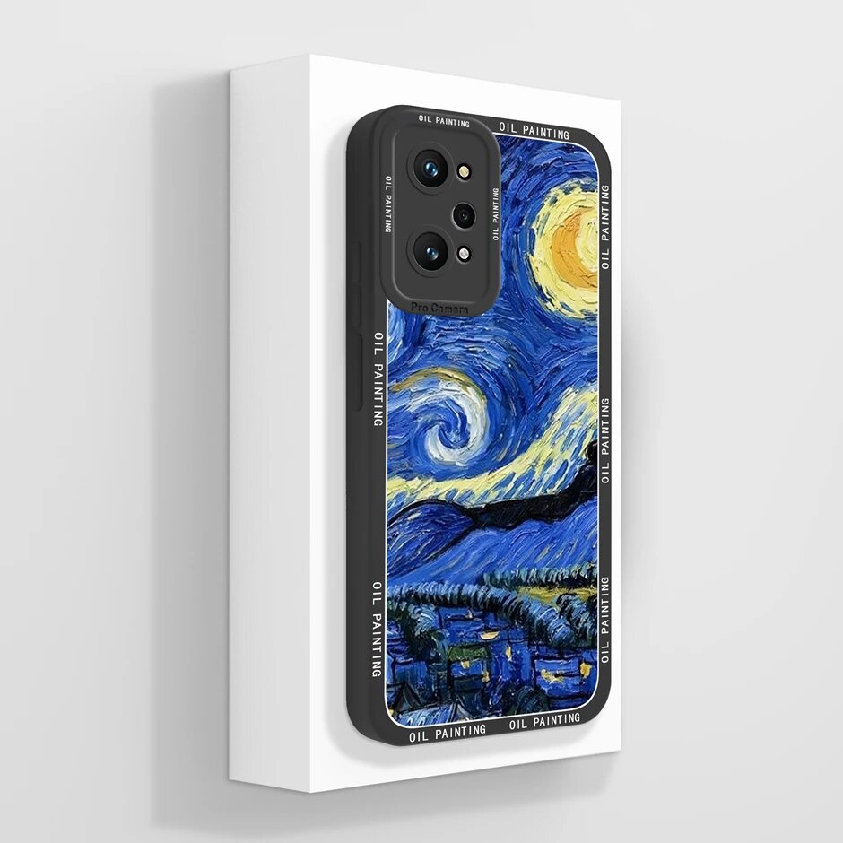 Чехол для Realme GT Neo 3T, Starry Night, темно-синий