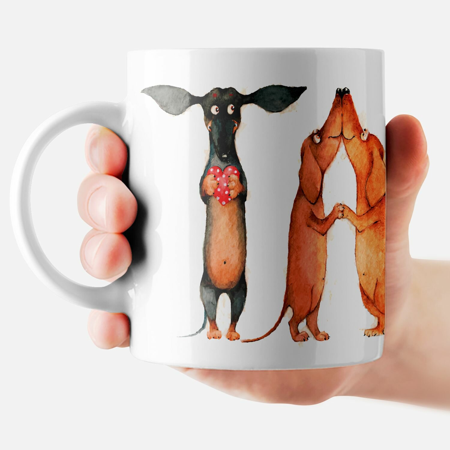 Кружка "Таксы"