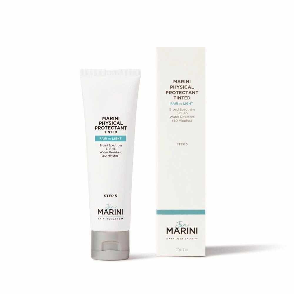 JAN MARINI PHYSICAL PROTECTANT SPF45 (tinted LIGHT) Солнцезащитный крем с тональным эффектом с SPF 45