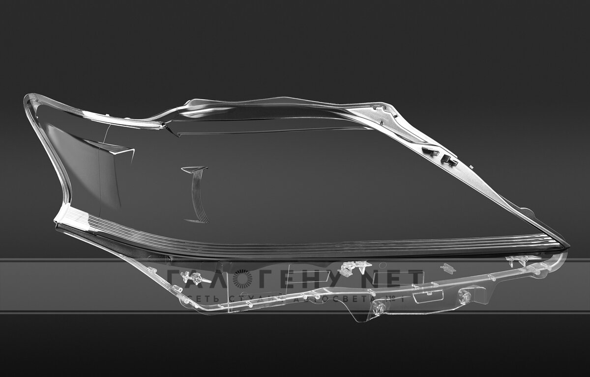 Стекло фары Lexus RX 3 2012-2015, правое, GNX, поликарбонат, для автомобилей Лексус РХ